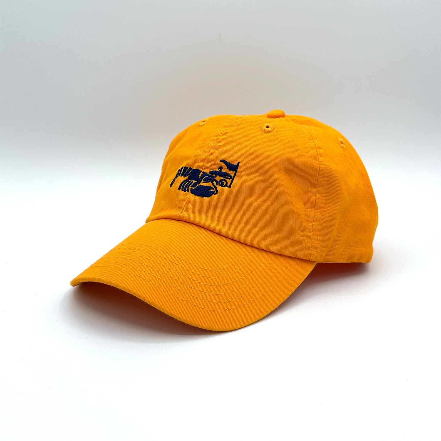 Lobster Cap Gold (Washed Classic Dad’s Cap) [HWCM004] – Yellow Lobster